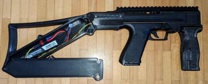 Cyma CM 127 Carbine Conversion/ Rony by Scoutjango | Download free STL ...