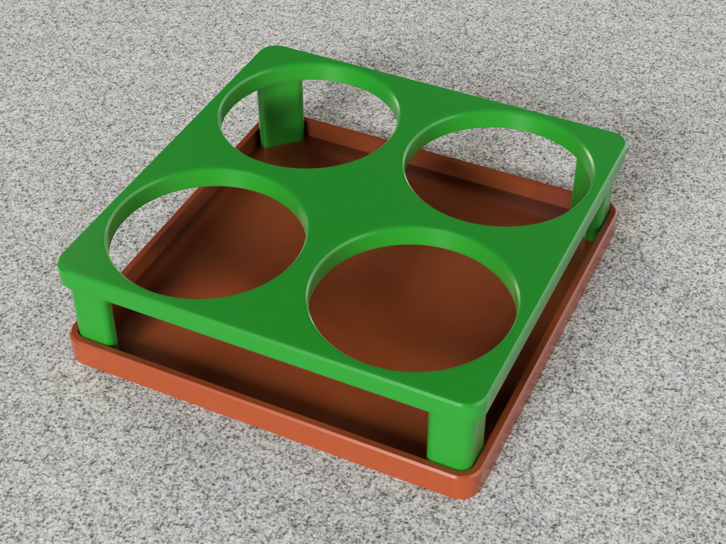 Seed germination pots by dantech | Download free STL model | Printables.com