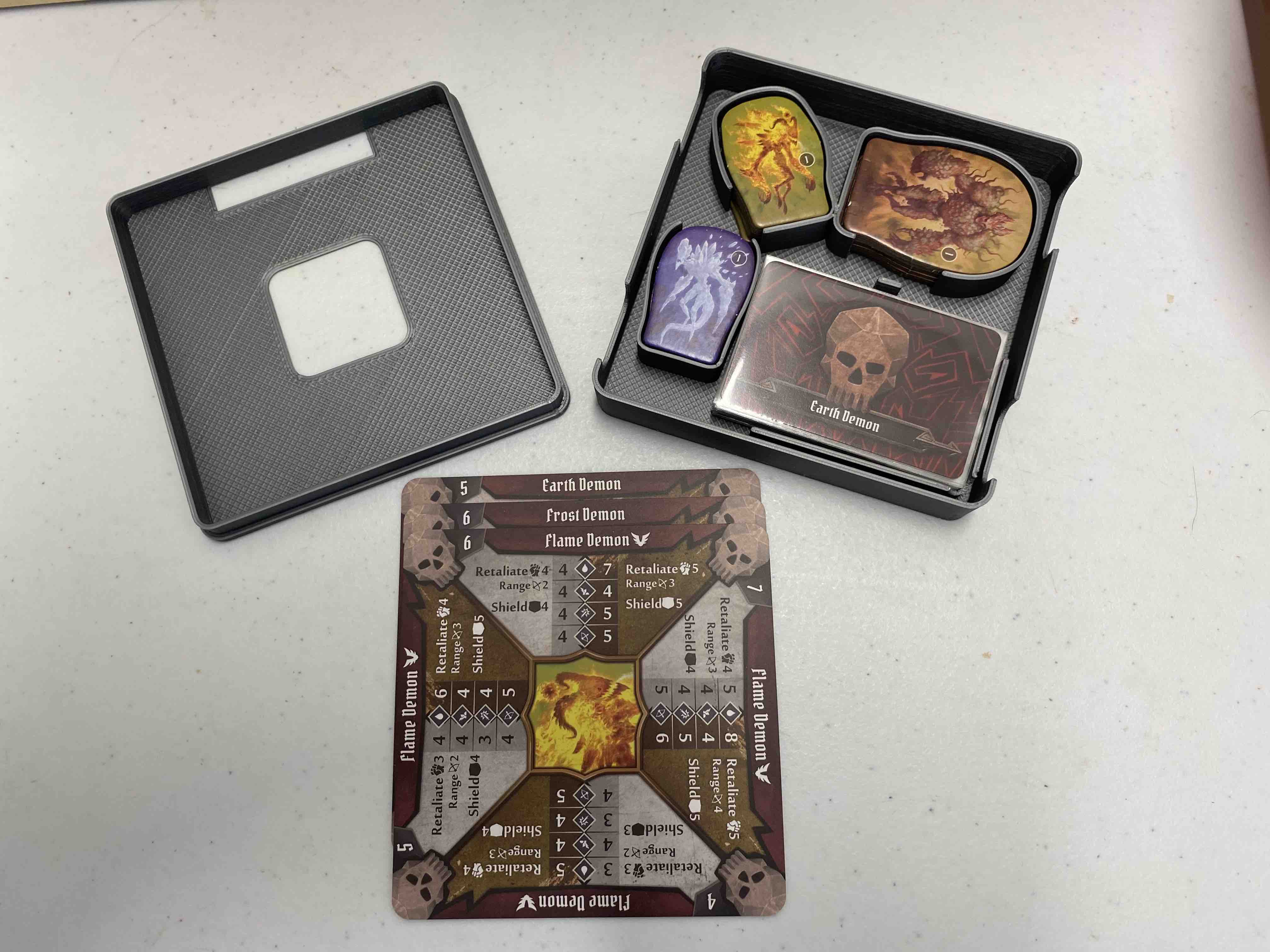 Gloomhaven Sleeved Cards Storage Organizer Remix by Valhalalala ...