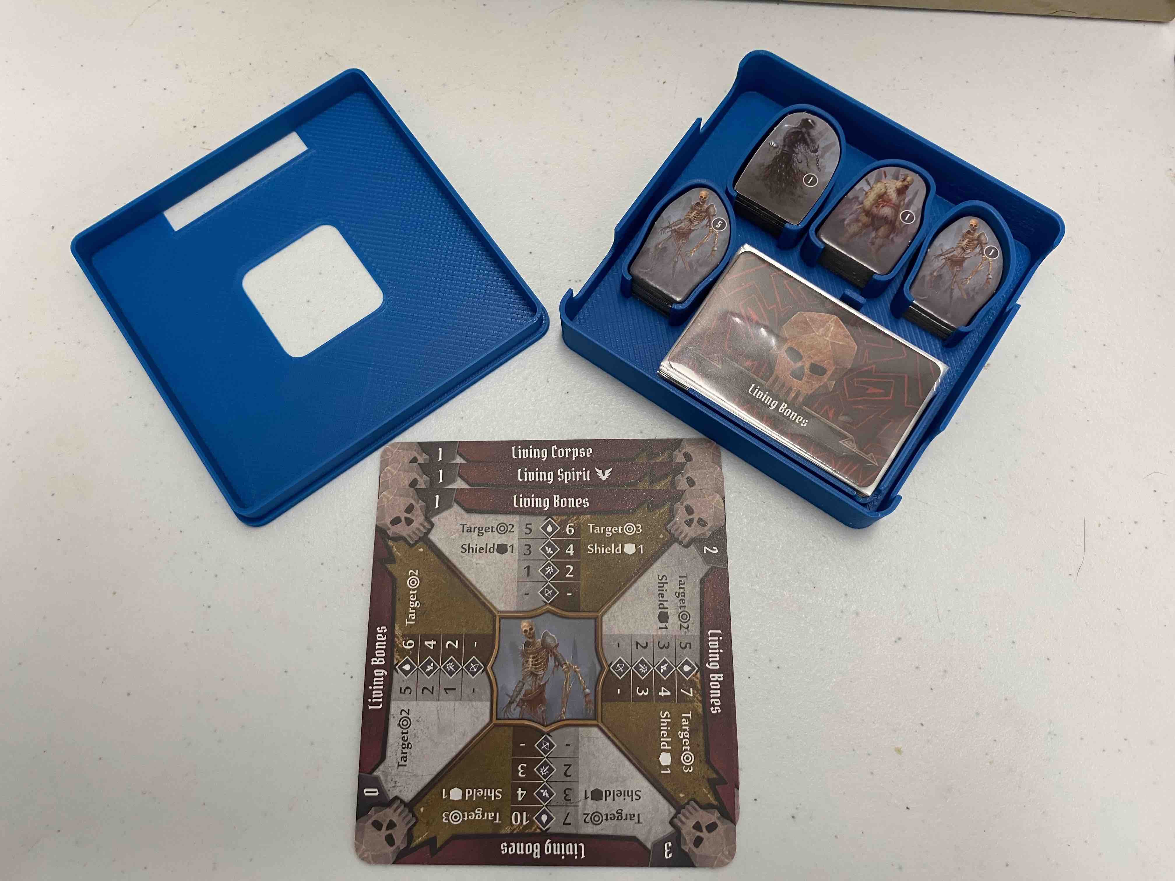 Gloomhaven Sleeved Cards Storage Organizer Remix by Valhalalala ...