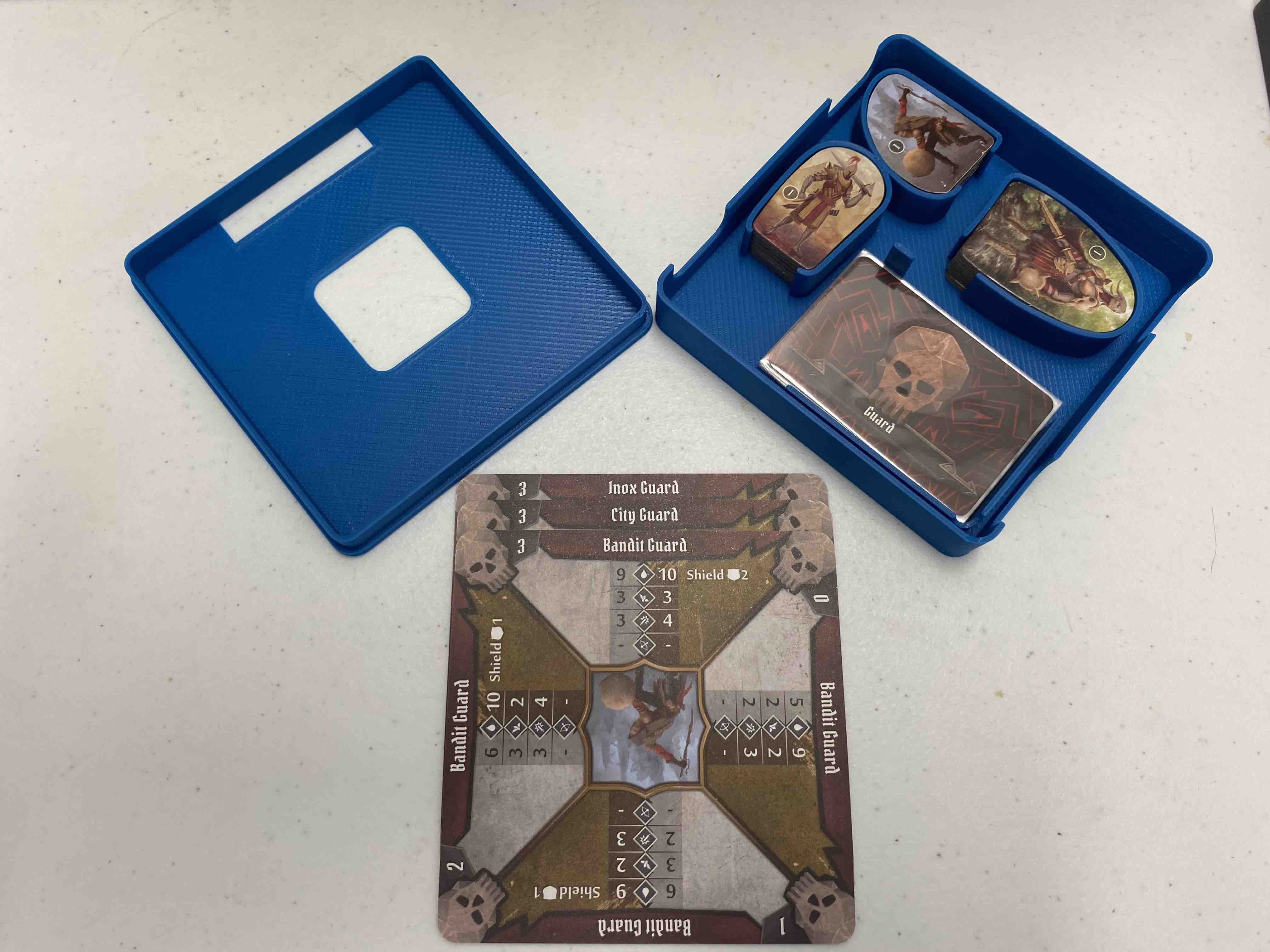 Gloomhaven Sleeved Cards Storage Organizer Remix by Valhalalala ...