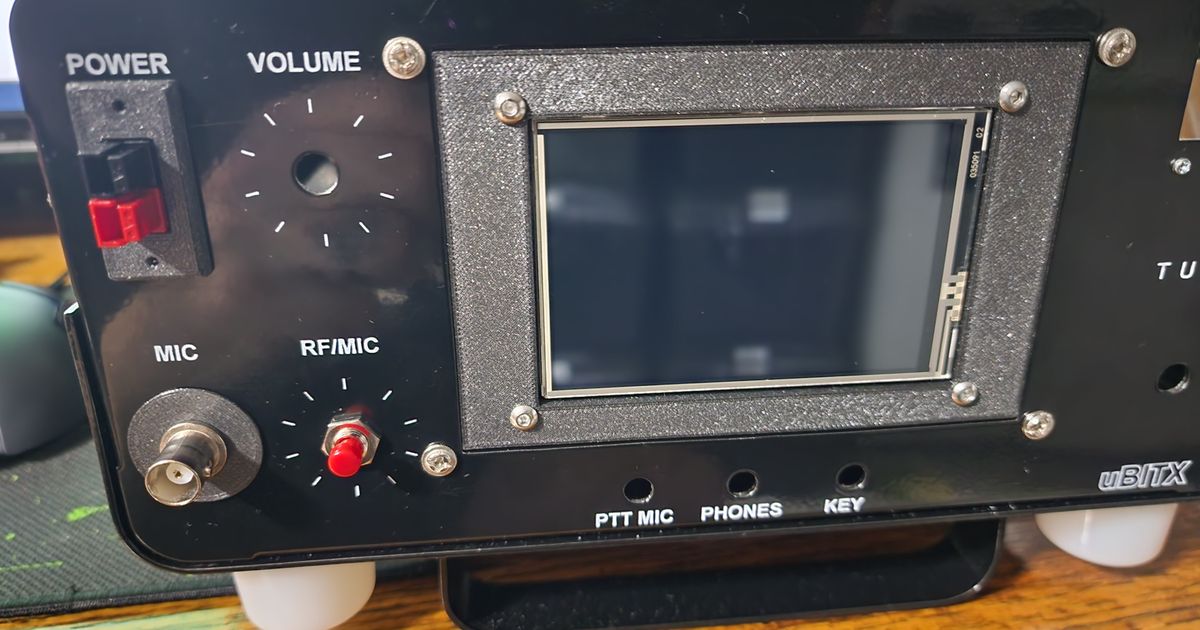 Ubitx 5" to 3.5"- Adafruit Screen Adapter by Randal Warren | Download ...