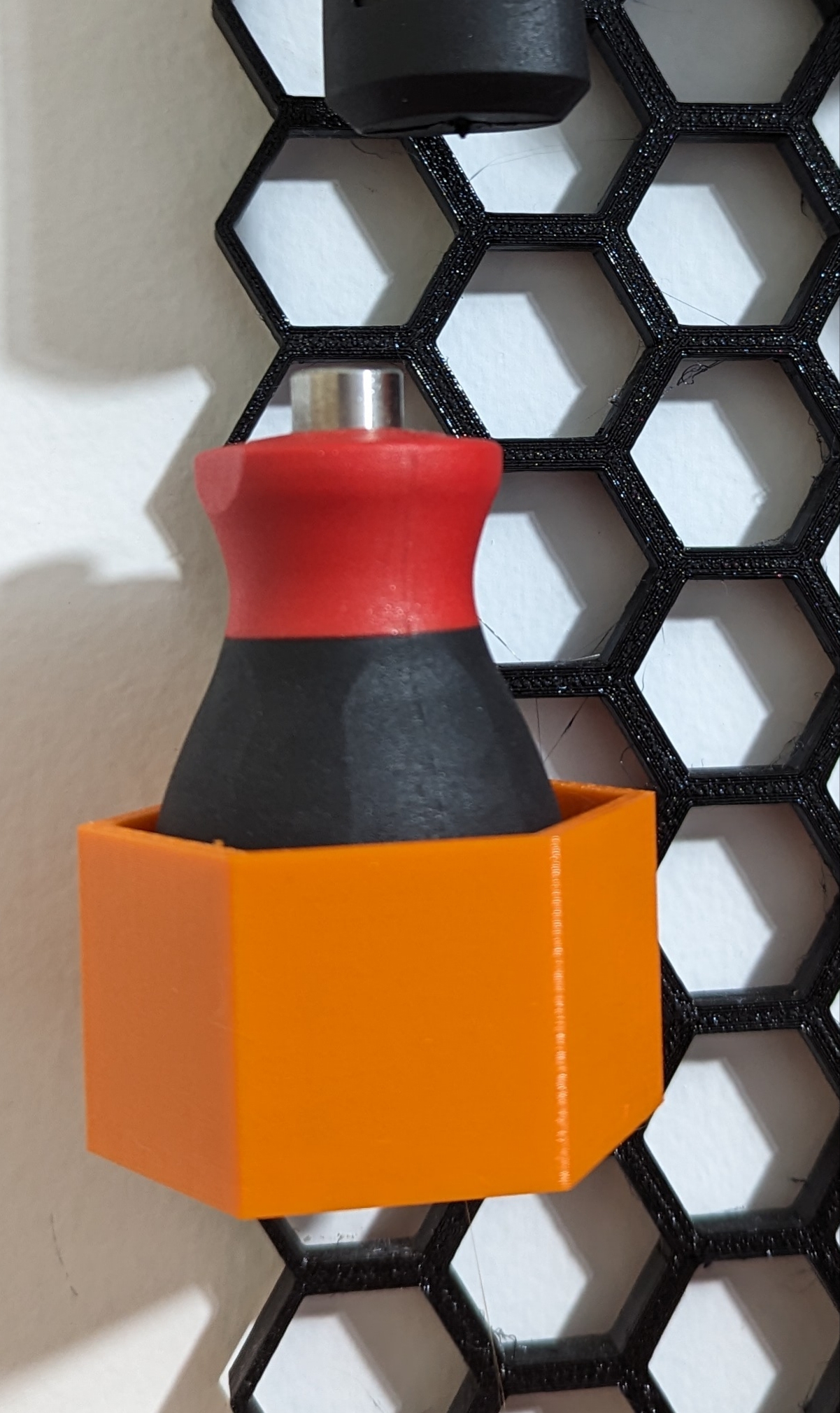 simple shallow cup - Honeycomb storage wall - STEP files by edmar ...