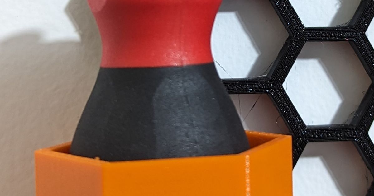 simple shallow cup - Honeycomb storage wall - STEP files by edmar ...