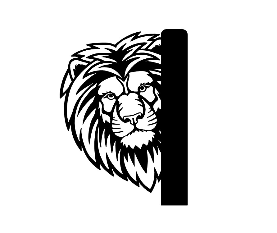 Peeking Lion by DickF | Download free STL model | Printables.com