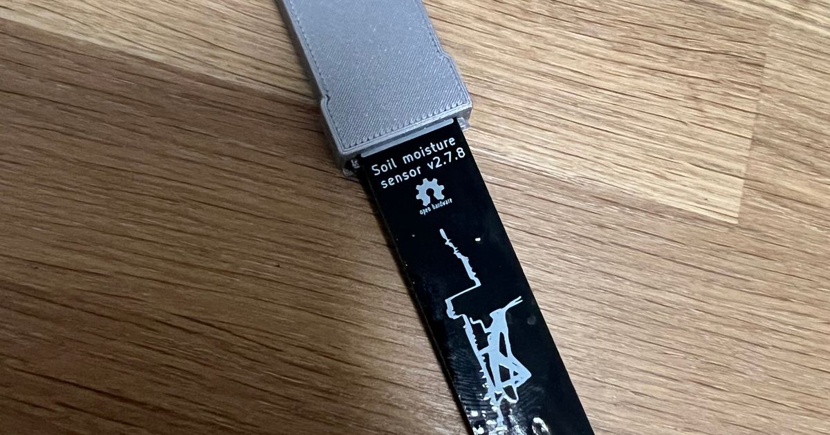 Catnip i2c Soil Sensor casing by JvdBrand | Download free STL model ...