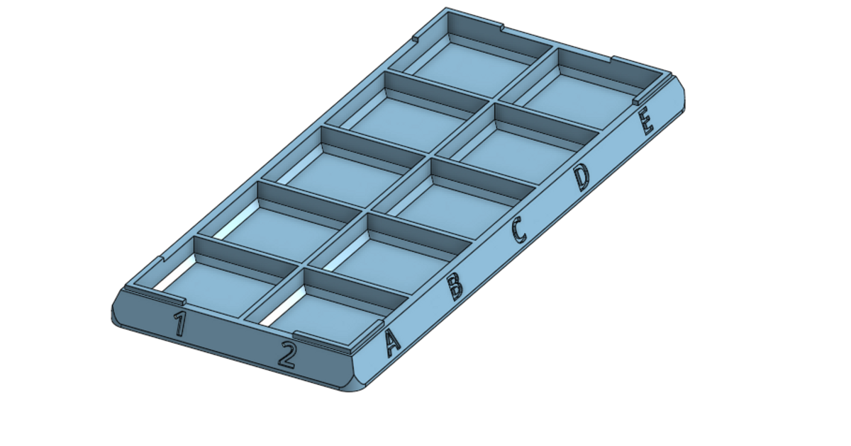 Stackable Tray for Screws by KOBALT3D | Download free STL model ...