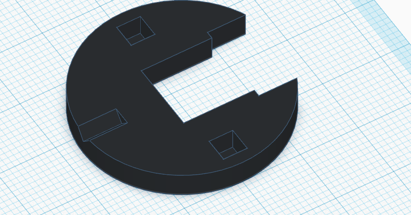 Logitech USB holder puck by Strafer | Download free STL model ...