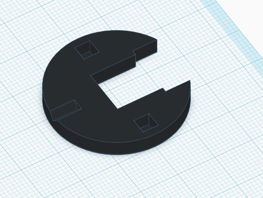 Logitech USB holder puck by Strafer | Download free STL model ...