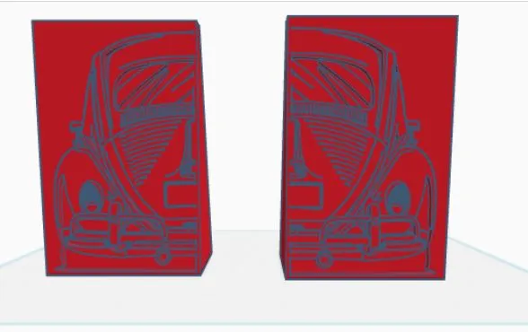 VW Bug Bookend by cdoennig | Download free STL model | Printables.com