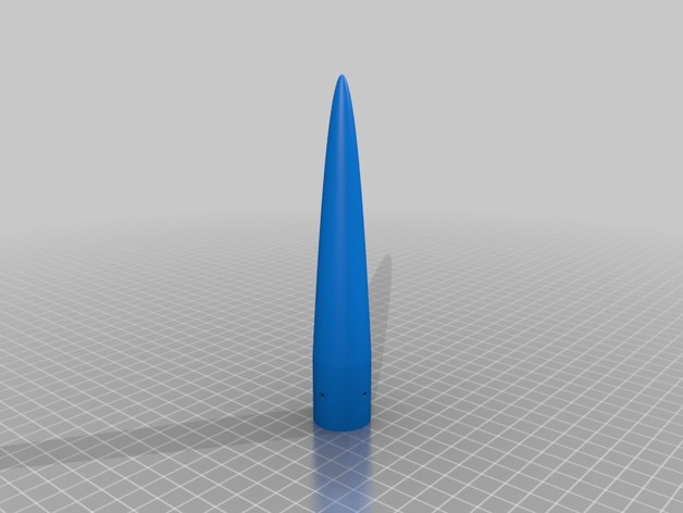 Mach 1 BT50 Black Brant Payload Nose Cone and Fin Jig by MacModeler ...