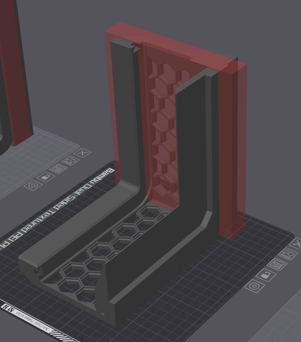 P1P ARC AMS Stand Riser Holder / X1C / P1S Easy Print od autora ROLS733 ...