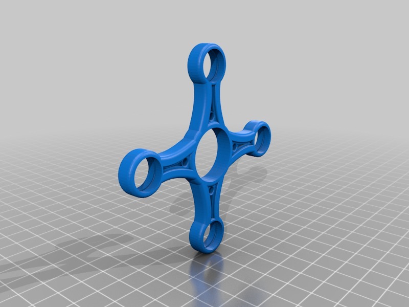 Spinner with 4 ball bearings by cmbrowning | Download free STL model ...