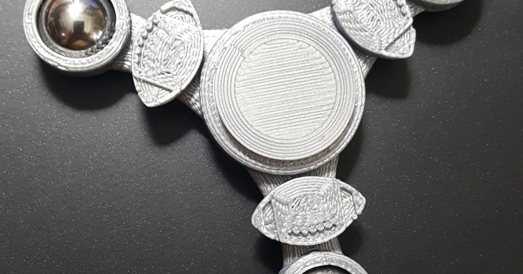 Football Fidget Spinner by cmbrowning | Download free STL model ...
