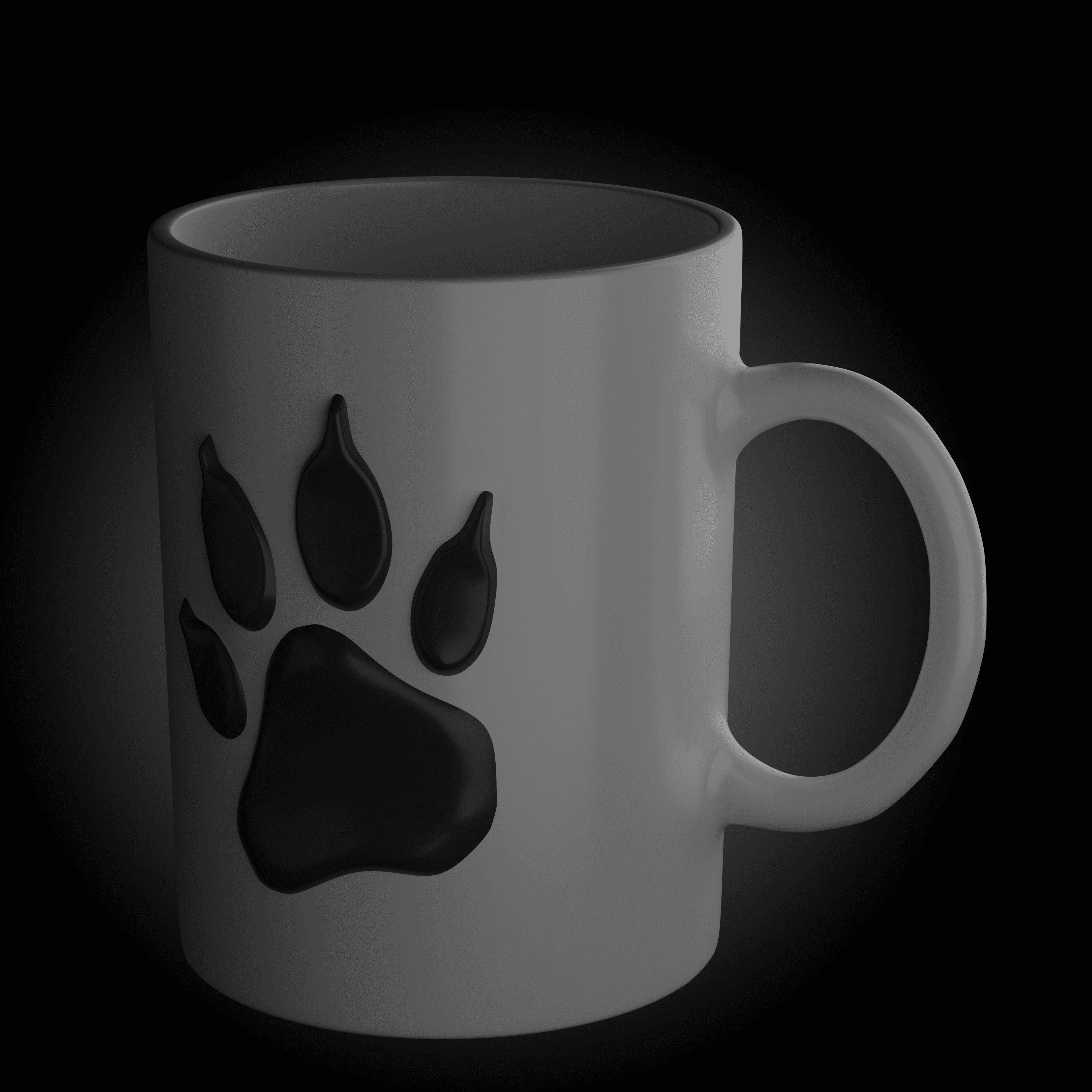 Cat Mug by JoaoSouza3D | Download free STL model | Printables.com