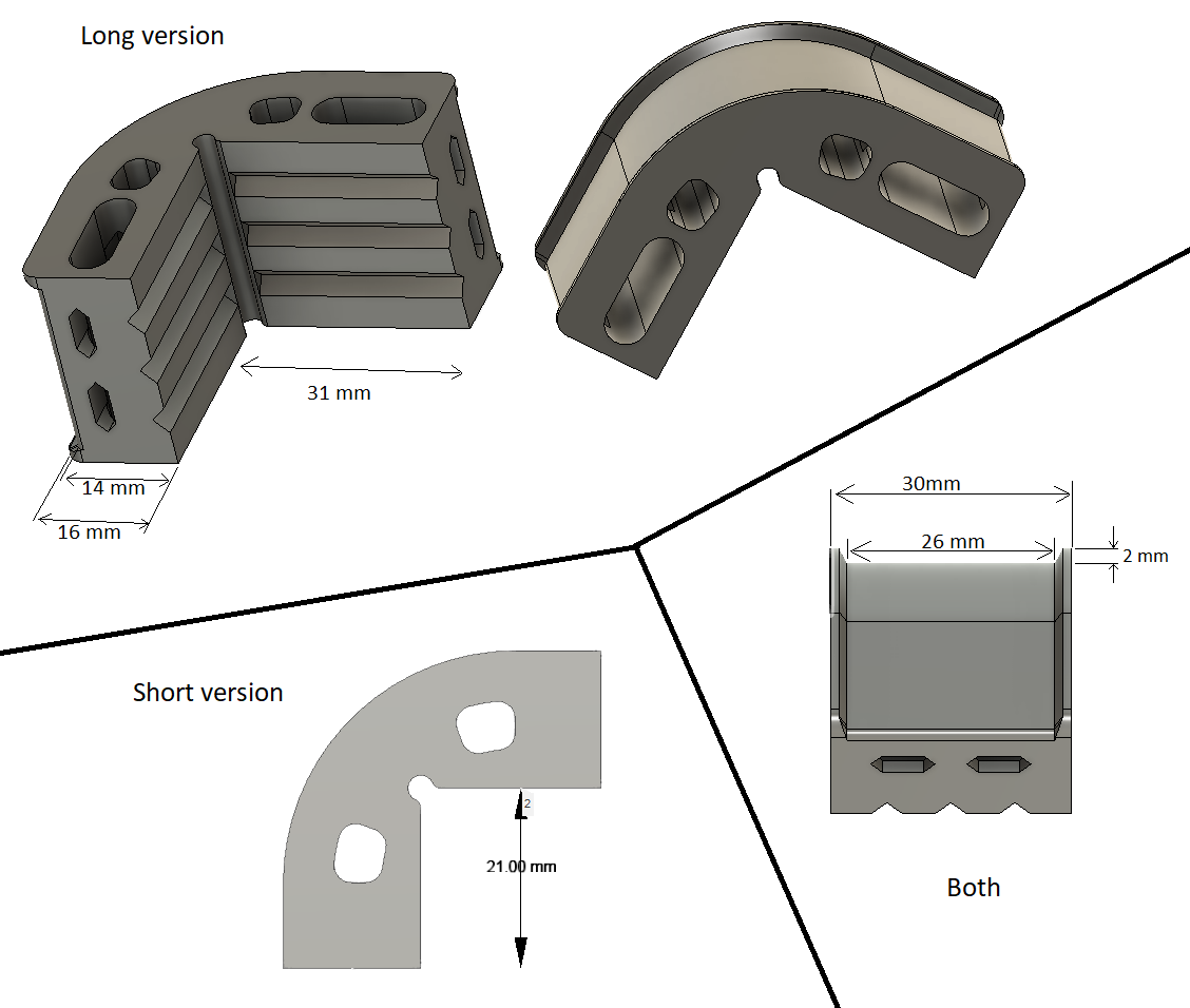 Band clamp corners by maseaua | Download free STL model | Printables.com