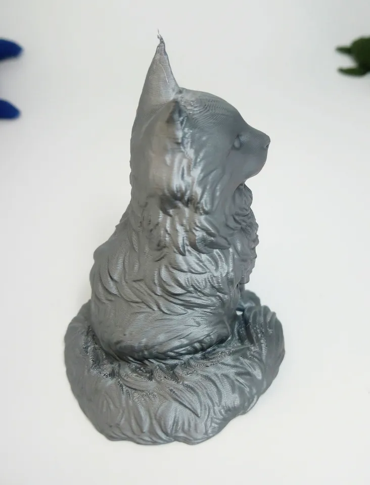 Longhair Cat by Lali3d | Download free STL model | Printables.com