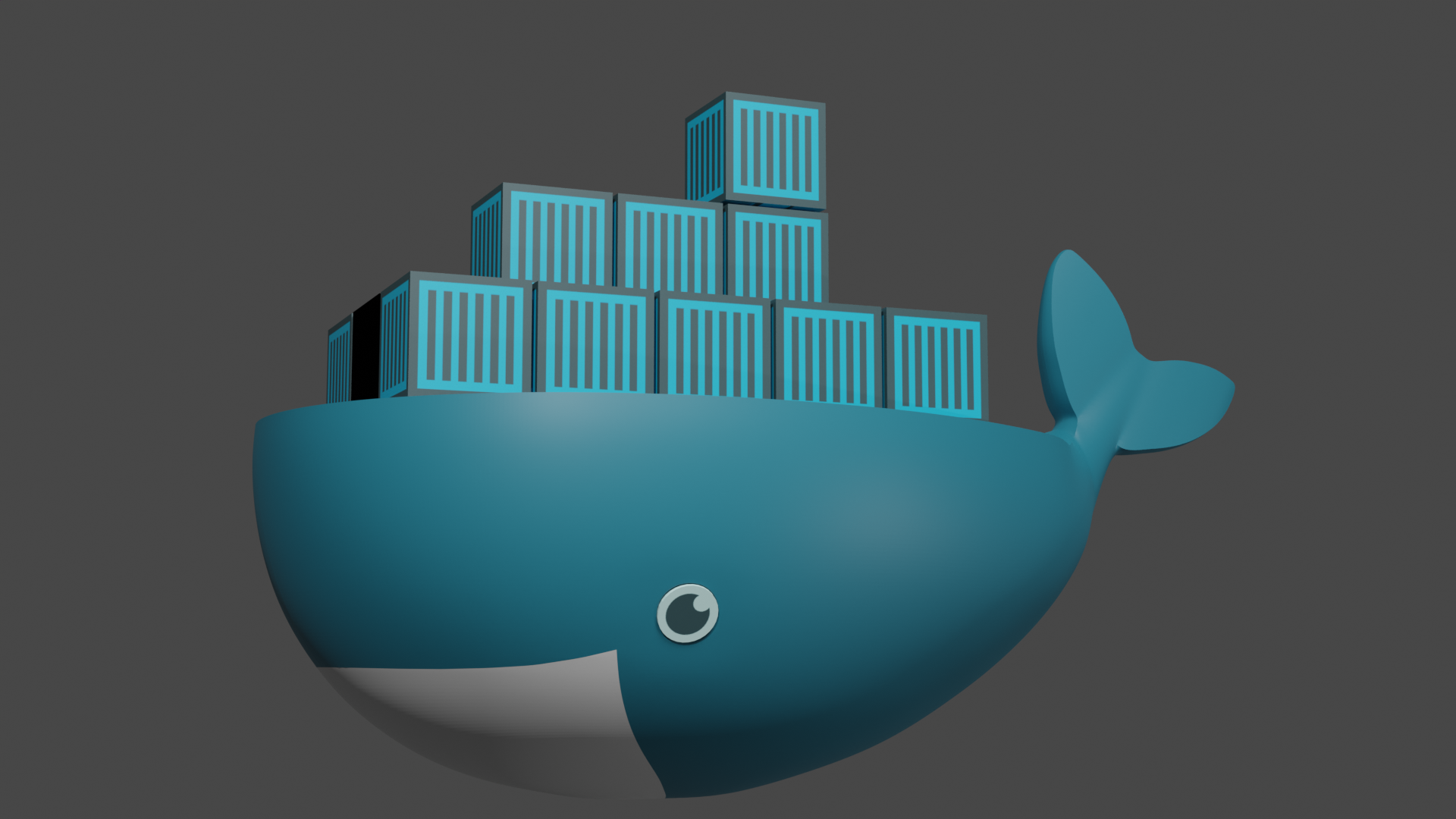 3D Docker Whale by leo199483 | Download free STL model | Printables.com