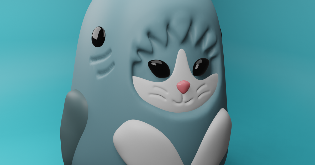SHARK CAT by 4NGEL_F4CTORY | Download free STL model | Printables.com