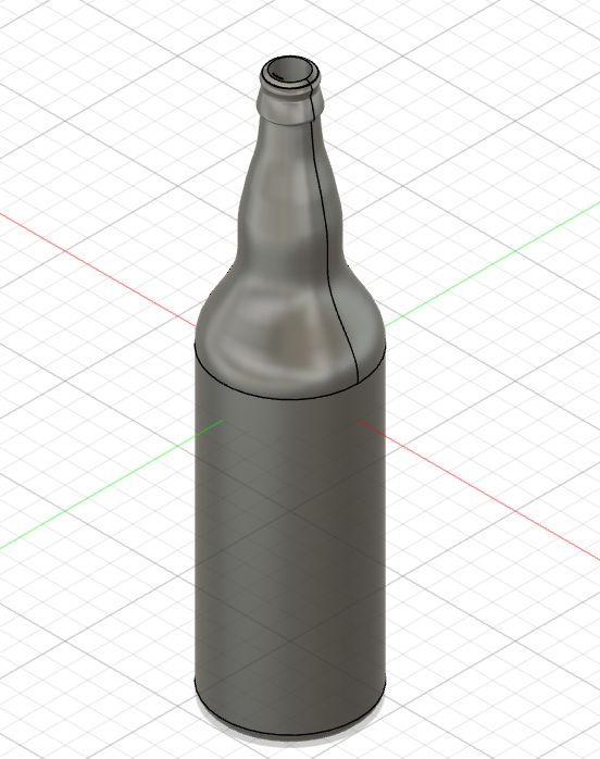 Beer Bottle Model by 3-dimensional-thing | Download free STL model ...