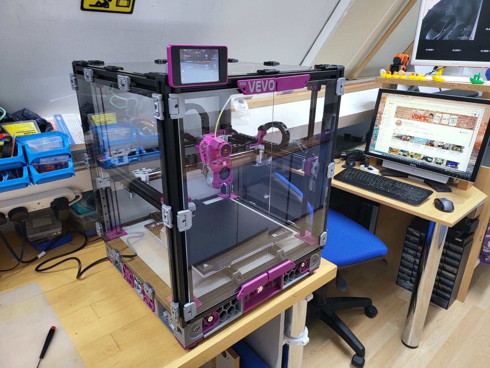 Btt Tft35 Spi V2 1 Pivoting Display Mount By Boothyboothy Download Free Stl Model