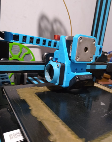 Direct Drive Fan duct all in one Ender 3 V2 by Santiago | Download free ...
