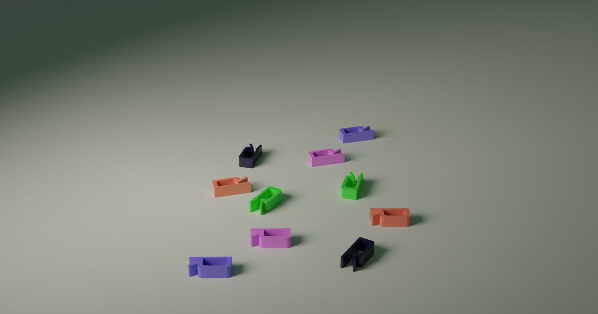 Cable Clip by Marcin | Download free STL model | Printables.com