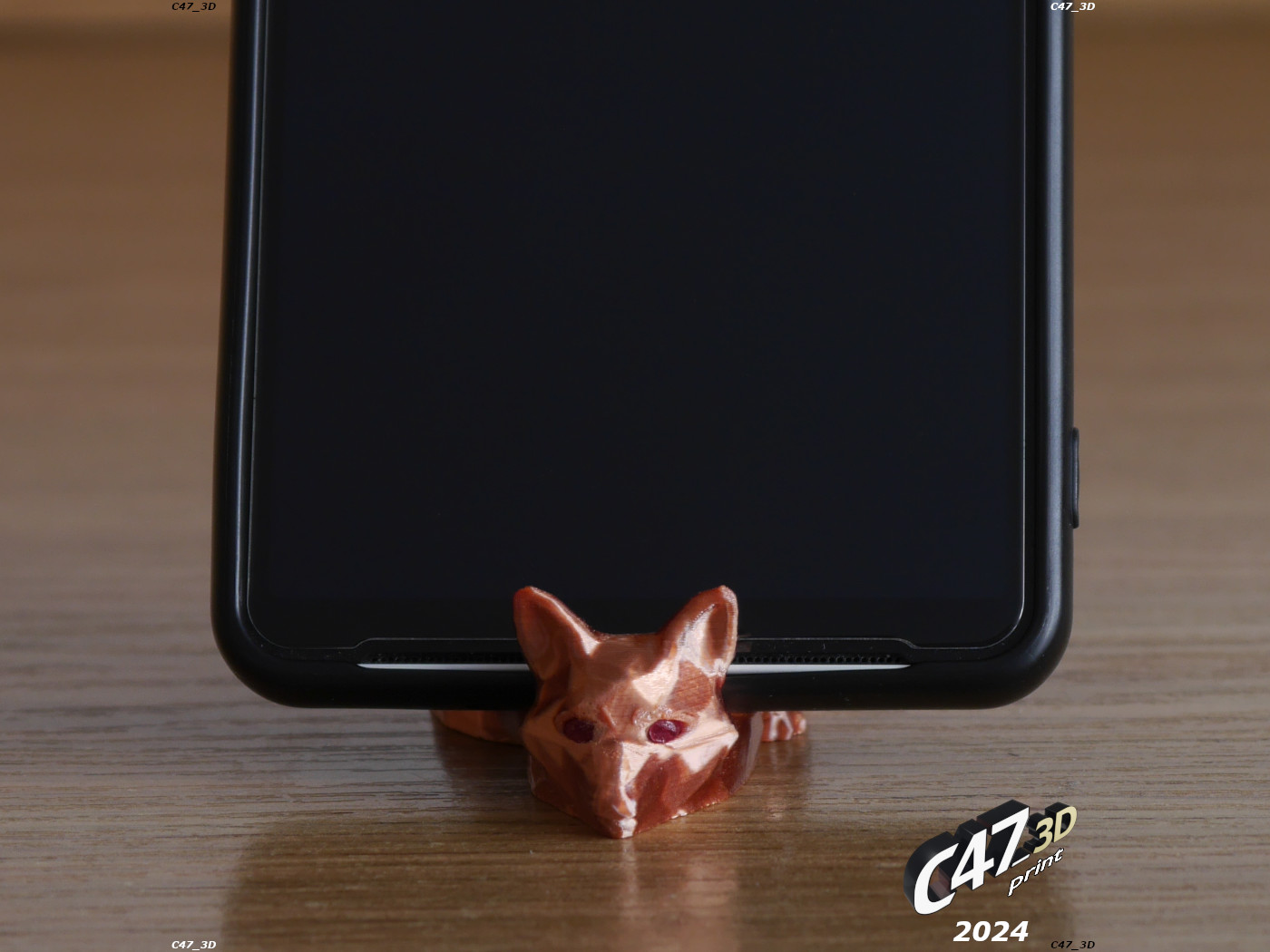Fox Phone Holder by C47_3d | Download free STL model | Printables.com