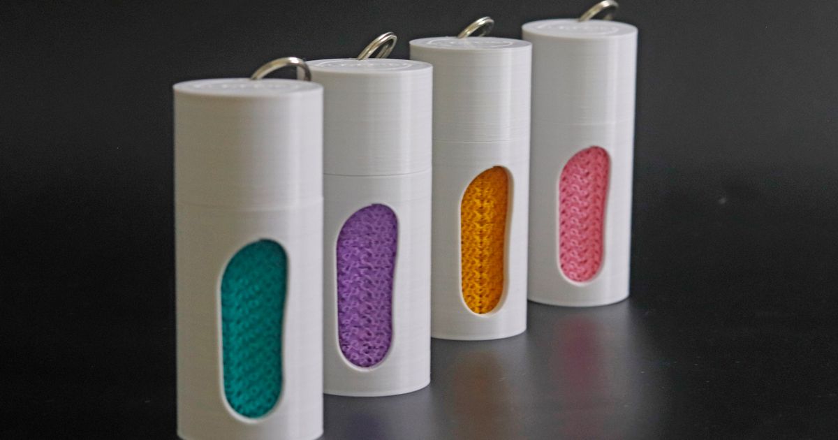 Sloffies Packaging Keychain by Jeandre Groenewald | Download free STL ...