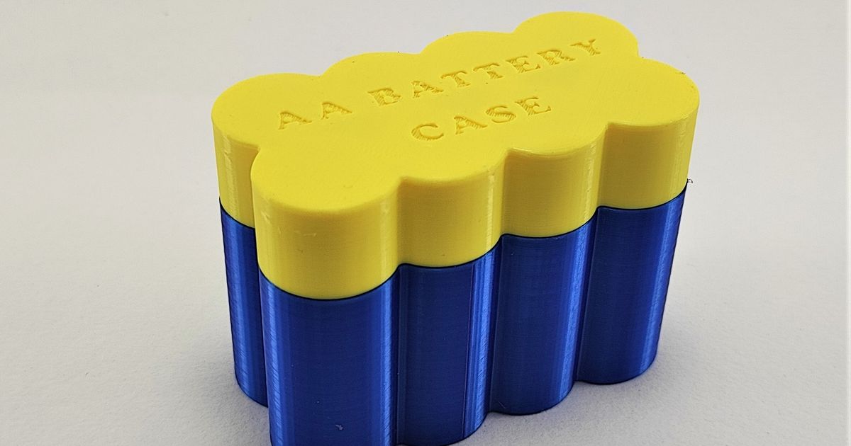 OMEGA3D AA Battery Case by Surjdeo | Download free STL model ...