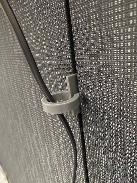 Cubicle Cable Guide by carstendv | Download free STL model | Printables.com