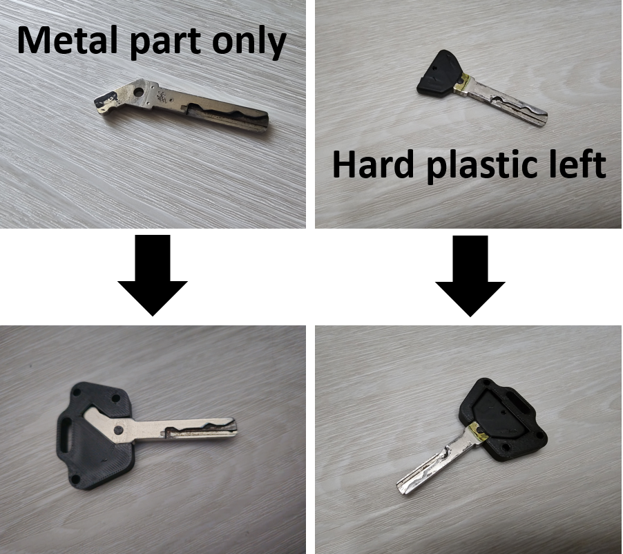 Mitsubishi Space Star Car Key Shell by Nivenante | Download free STL ...