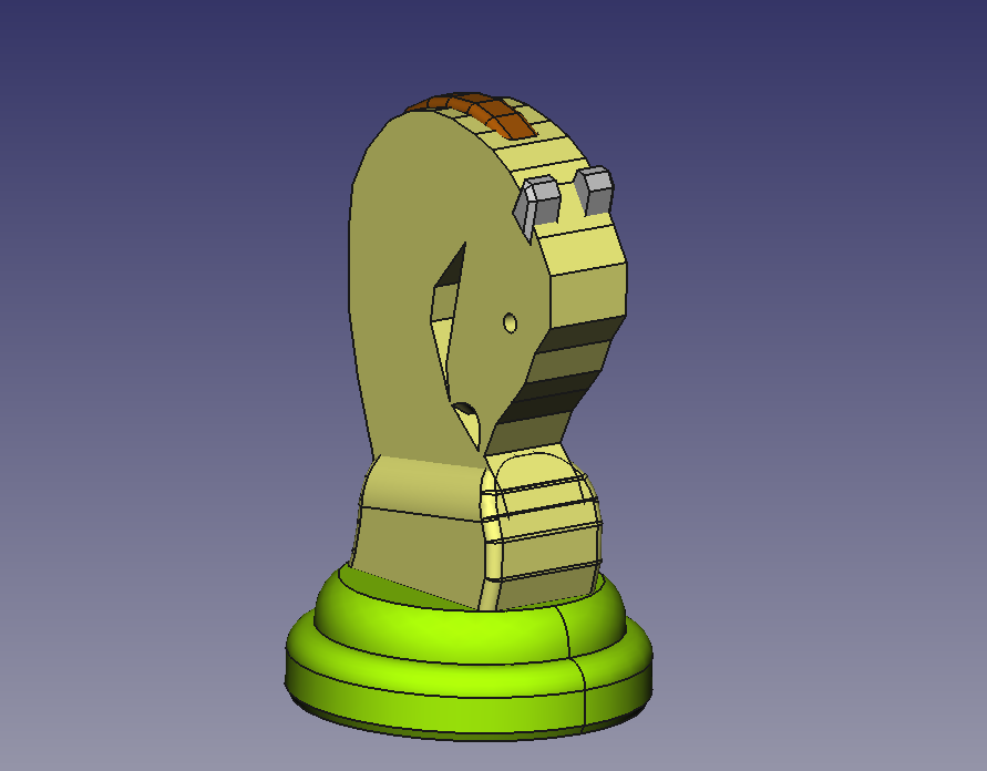 Šachová figúrka - kôň by peter_s | Download free STL model | Printables.com