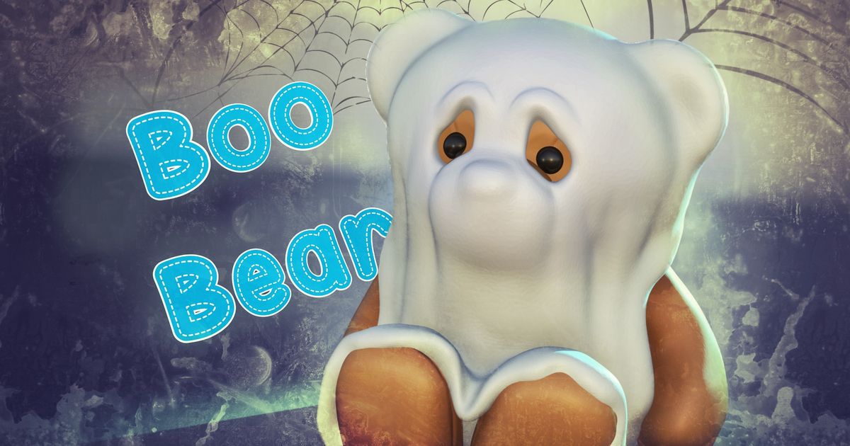 Boo Bear by Bugman_140 | Download free STL model | Printables.com