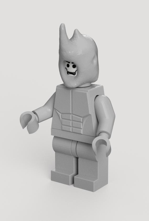 Giant Lego Rhino from Spiderman ~ (1:5) by IF ONLY 3D | Download free ...