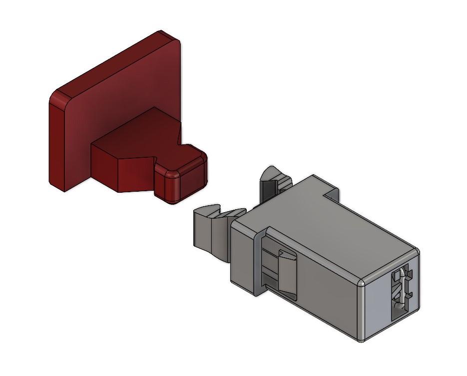 Push-Push Latch Actuator (aka Strike) by m_IDEX | Download free STL ...