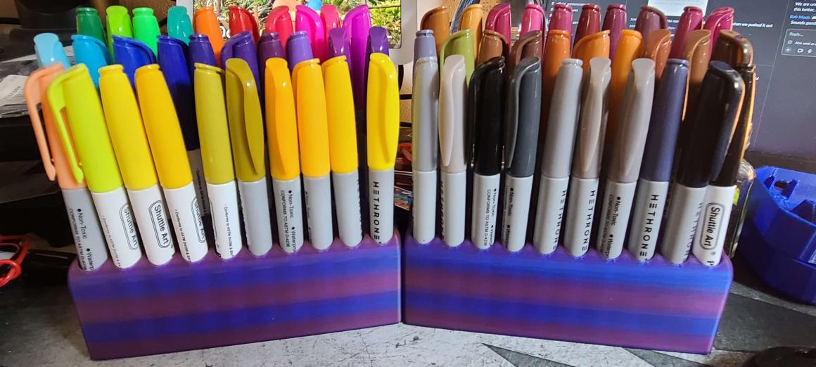 0% INFILL!! - Marker Holder - Marker Stand by Makers Mashup | Download ...