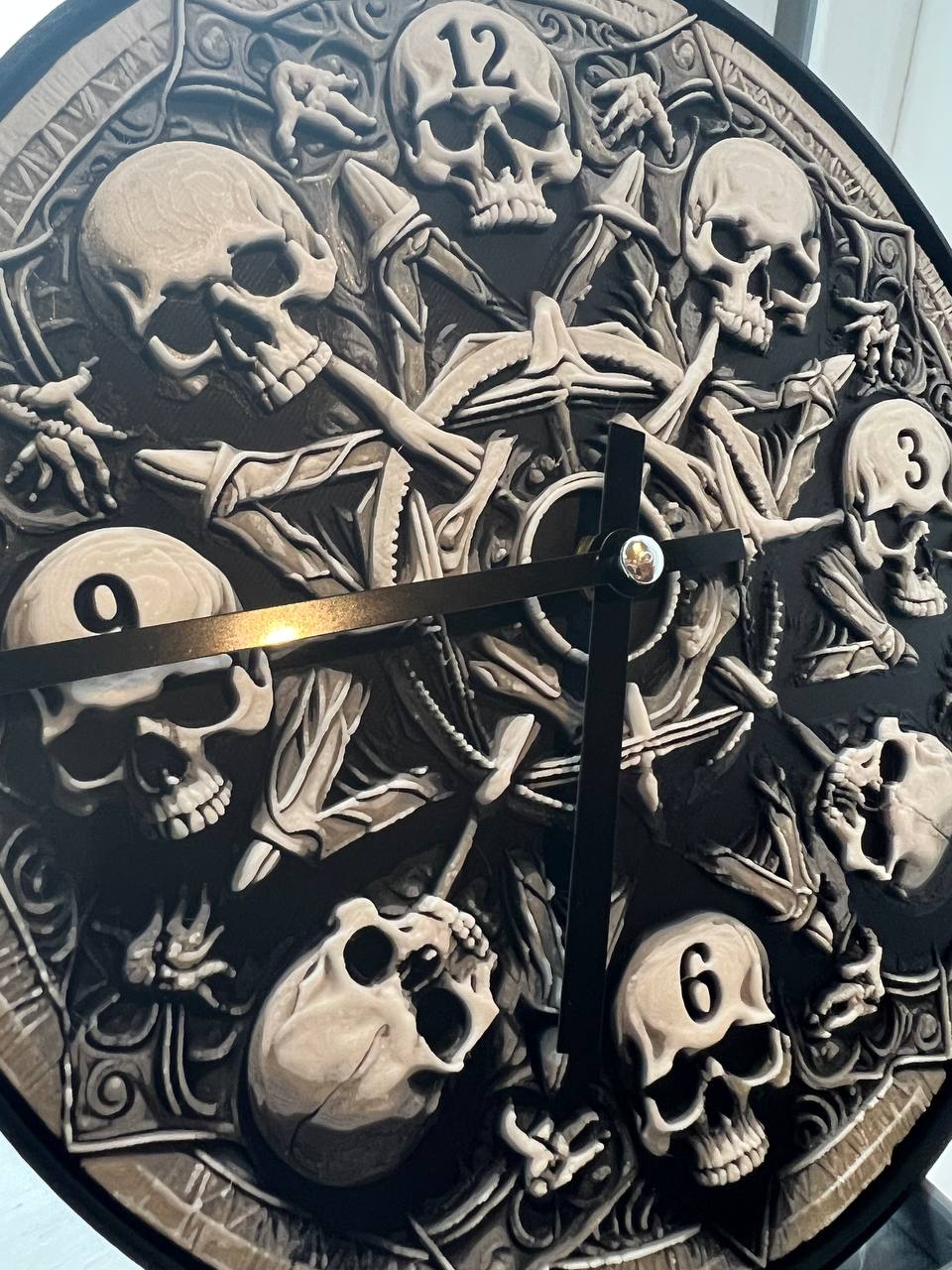 Skull o clock by Don Matis | Download free STL model | Printables.com