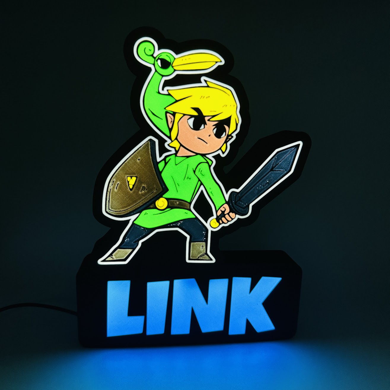 Link Zelda ed lamp( 3mf for Bambu ams) by Smart3d By Gabriel Gomes ...