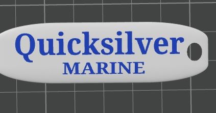 Quicksilver Marine Keyholder by 75echo | Download free STL model ...