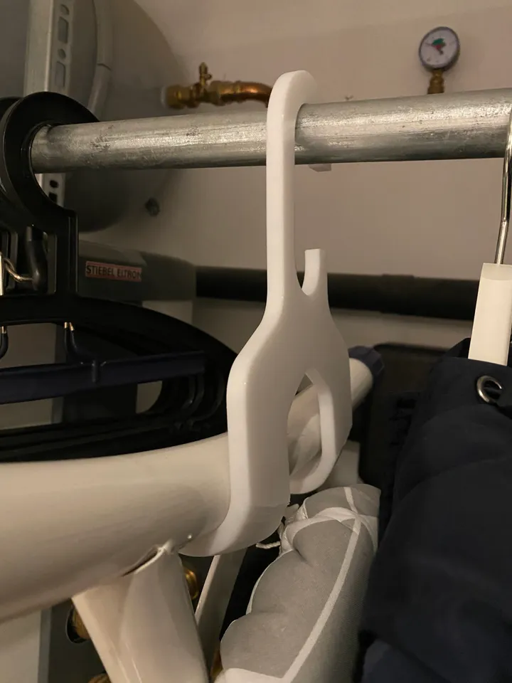 Ironing board hanger by Dr. Stefan Lux | Download free STL model ...