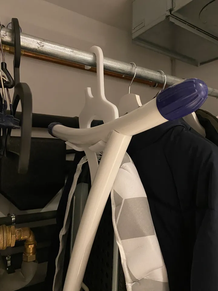 Ironing board hanger by Dr. Stefan Lux | Download free STL model ...
