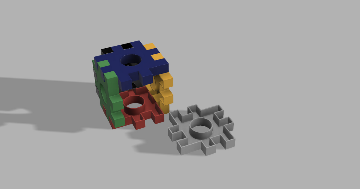 Toy Puzzle box by 3D TISK | Download free STL model | Printables.com