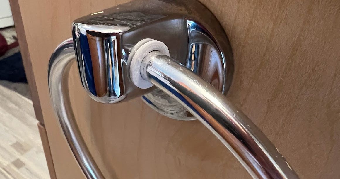 Bathroom towel ring retainer by leftyfb | Download free STL model ...