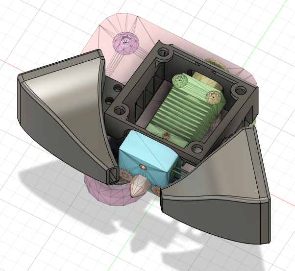 Ender 3 Part cooling fan duct for 3010 fans by Floptical | Download ...