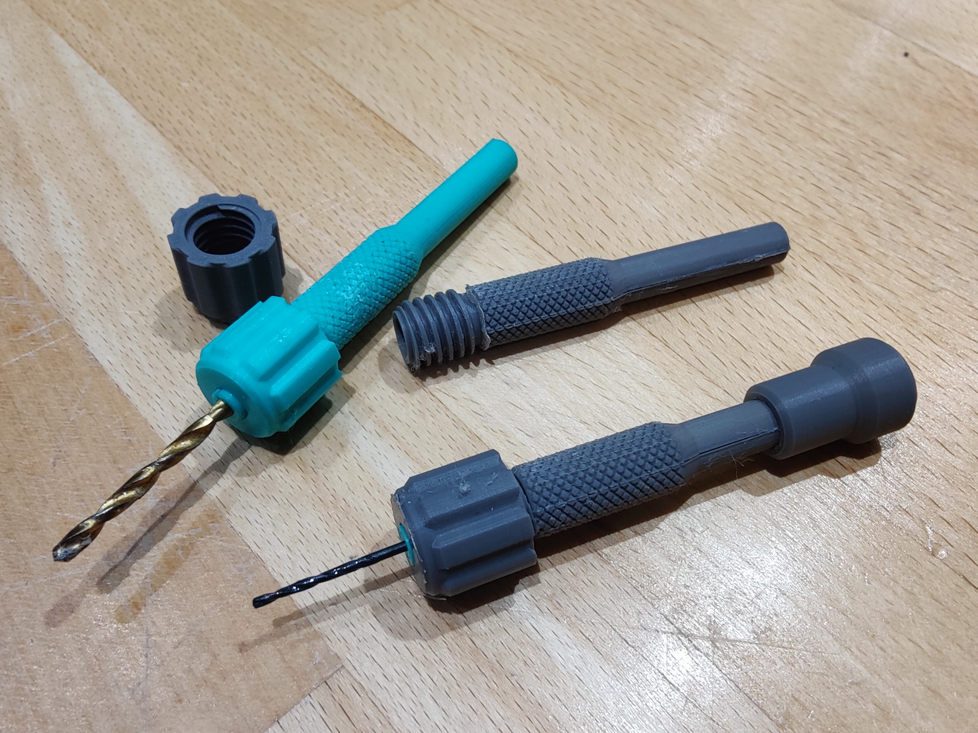 Pin Vice / Pin Chuck by DoomMeister | Download free STL model ...