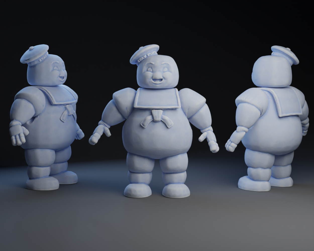 Stay Puff Marshmallow Man by Peter Farell | Download free STL model ...