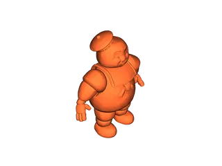 Stay Puff Marshmallow Man by Peter Farell | Download free STL model ...