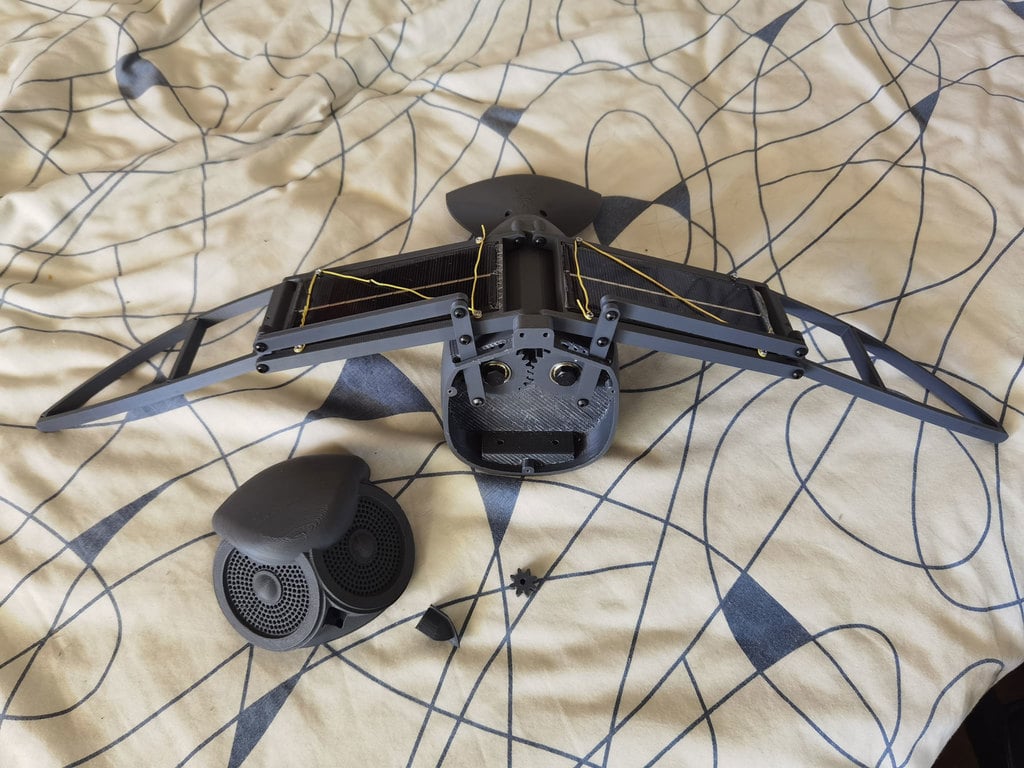 solar scarecrow by buho29 | Download free STL model | Printables.com