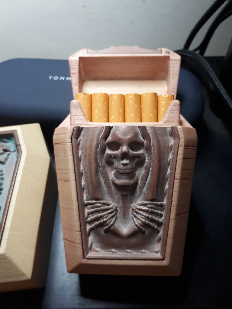 cigarette case coffin v2 por buho29 | Descargar modelo STL gratuito ...